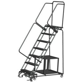 10 Step Stock Picking Ladder, Expanded Metal Tread