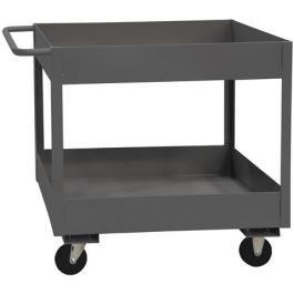 6 Inch Deep Stock Carts With Lips Up, 3600 Cap