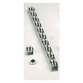 2 in Dia 9 Duplex Roller Mount in 3 ft U-Profile