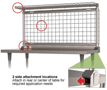 TableWorx Stationary Stainless Worktables, Stainless Steel Work Tables ...